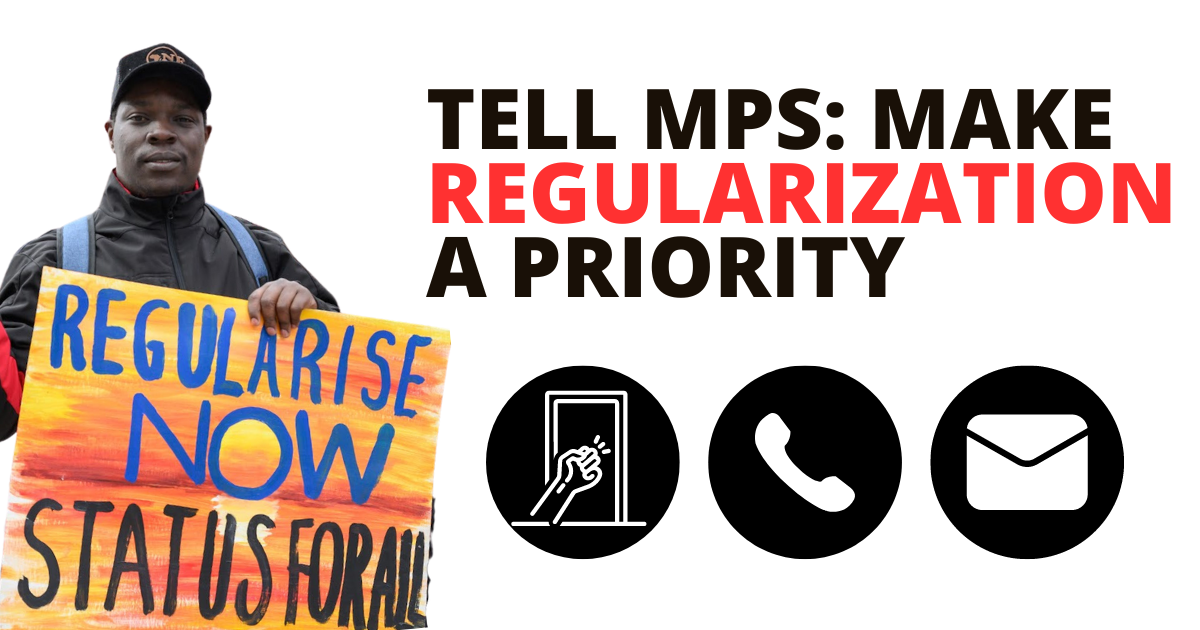 Act Now: Let's win Regularization! - Migrant Rights Network