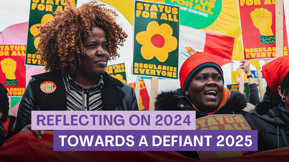 Reflecting on 2024, Towards a Defiant 2025. - Migrant Rights Network